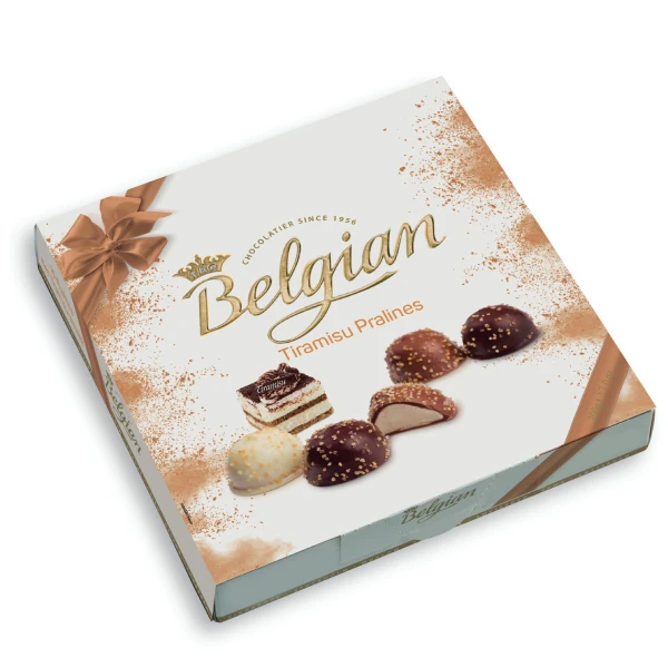 Belgian Pralines Tiramisu sa ukusom kafe i čokolade 200g - Pokloni za ...