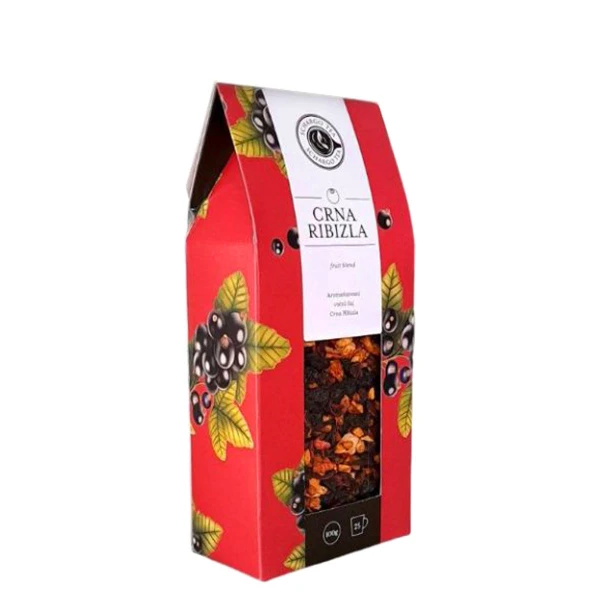 Schargo Tea Crna ribizla čaj sa krupno sečenim komadićima ribizle 100g ...